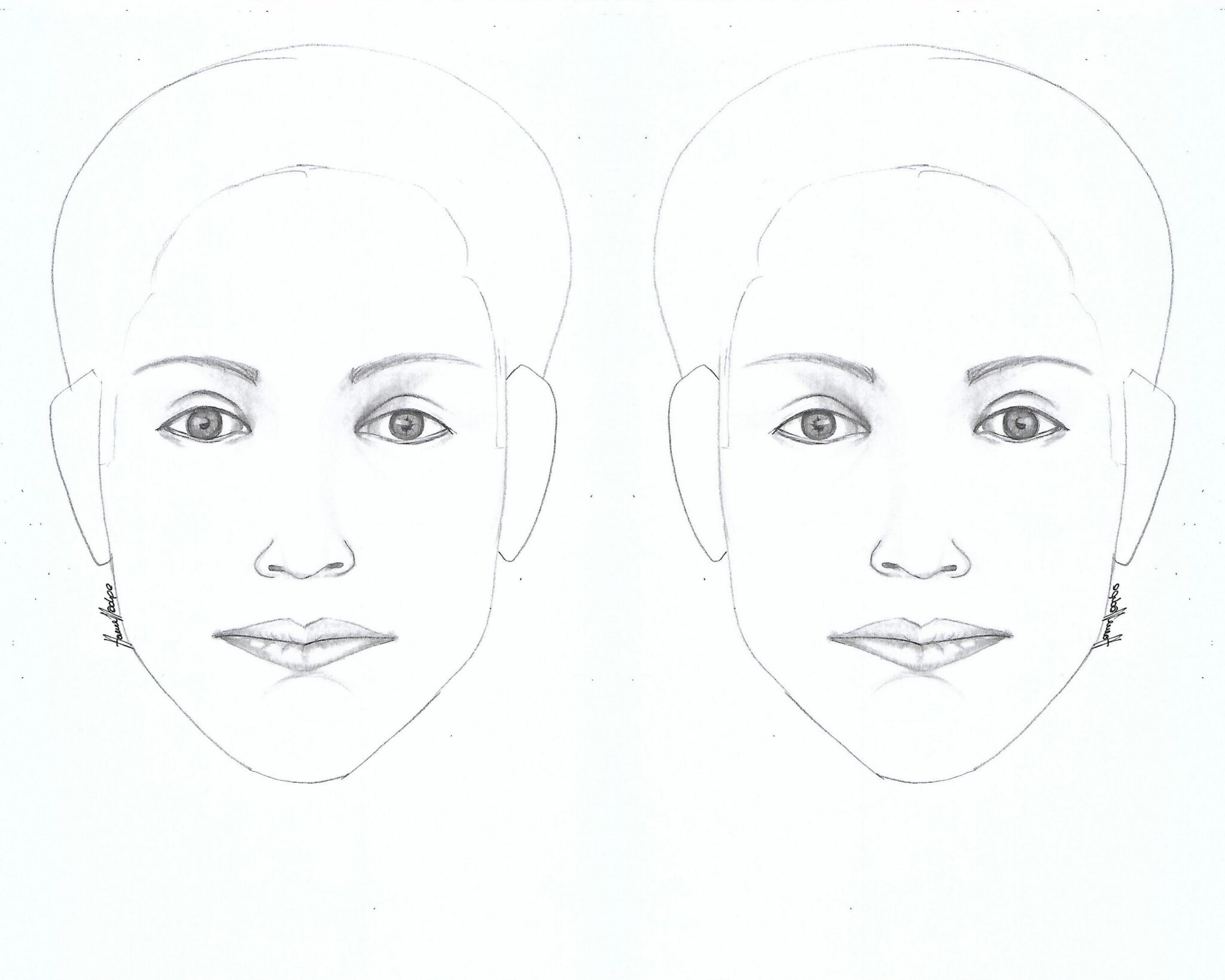 How to draw the perfect face in 7 easy stages? - Loomis method - Hana ...